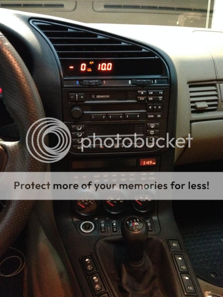 E36 custom center vent digital boost/wideband